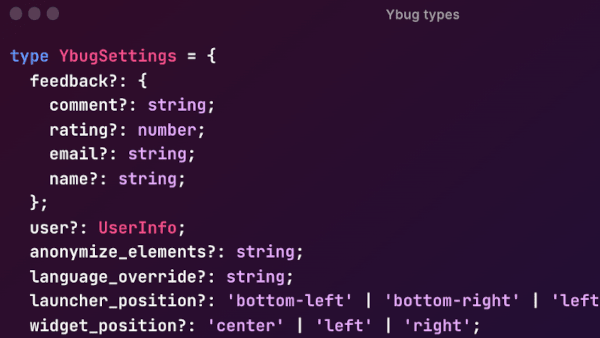 New Update: Feedback Export, Web Fonts and Typescript
