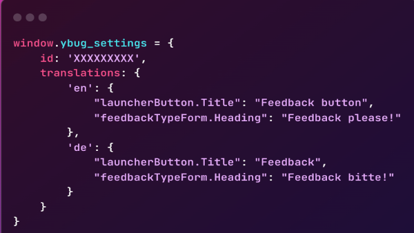 Updates In Feedback Widget Translations And Aftersend Event